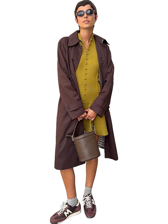 AVEC LES FILLES Avec Les Filles Long Trench Coat